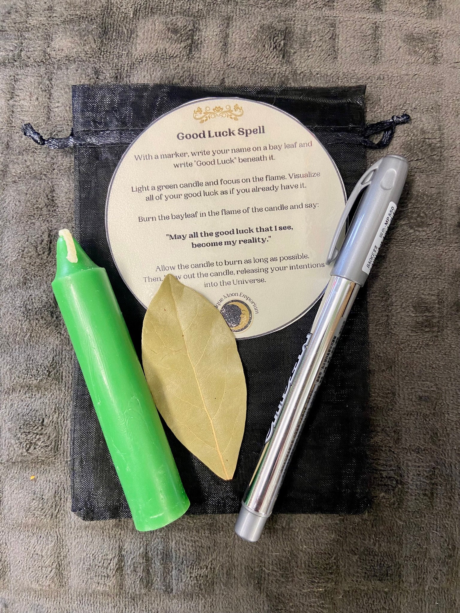 GOOD LUCK SPELL | SHOP Antique Moon Emporium